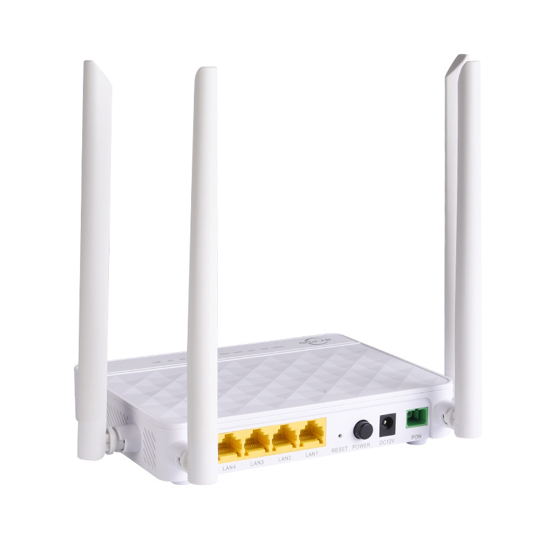 pon onu FTTH 4GE DUAL BAND Onu Compatible With OLT Huawei Zte Fiberhome