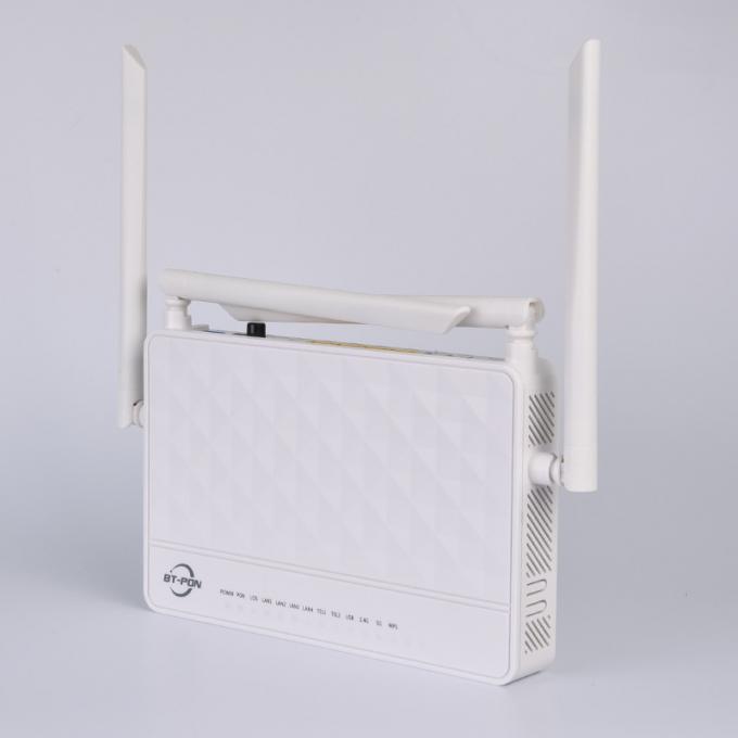 1POTS 4GE GPON ONU 2VOIP 2.4G 5.8G Dual Band Ethernet Router